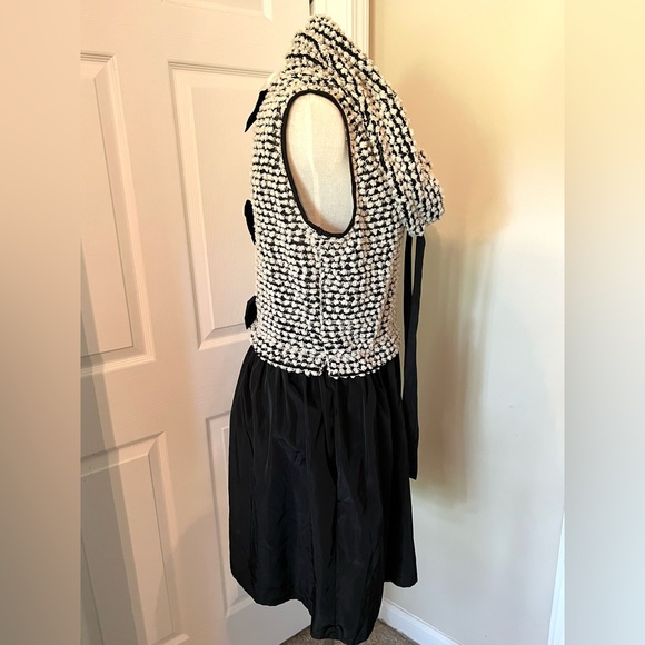 Ryu | Dresses | Ryu Black Knit Cowl Neck Bow Dress | Poshmark